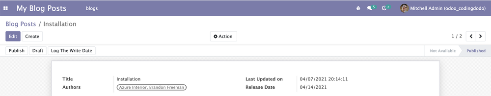 Working with Dates and Time in Odoo - Analysis and Use cases